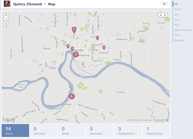 First Look at Facebook’s Timeline | A2Z Computer Services Inc